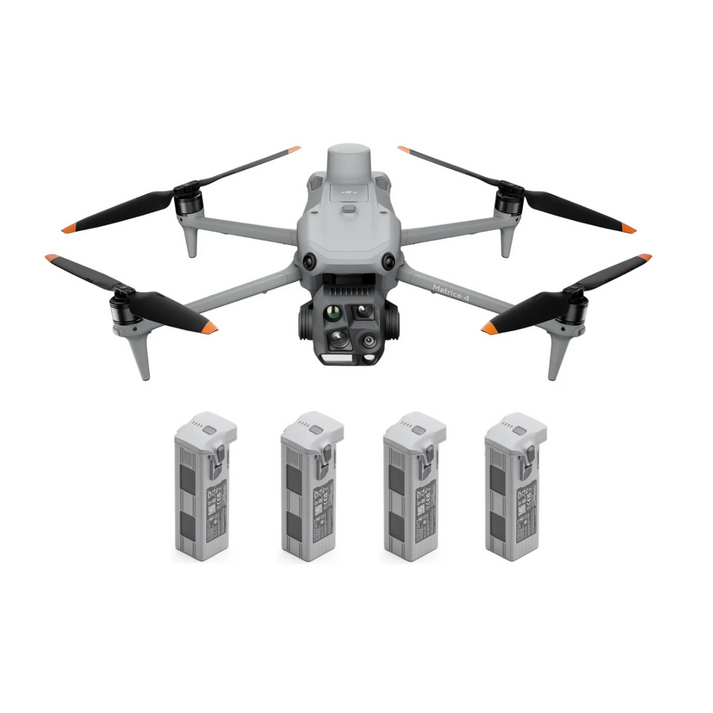 DJI Matrice 4T Drone with 3 Batteries Bundle – Drone Robotics Tech
